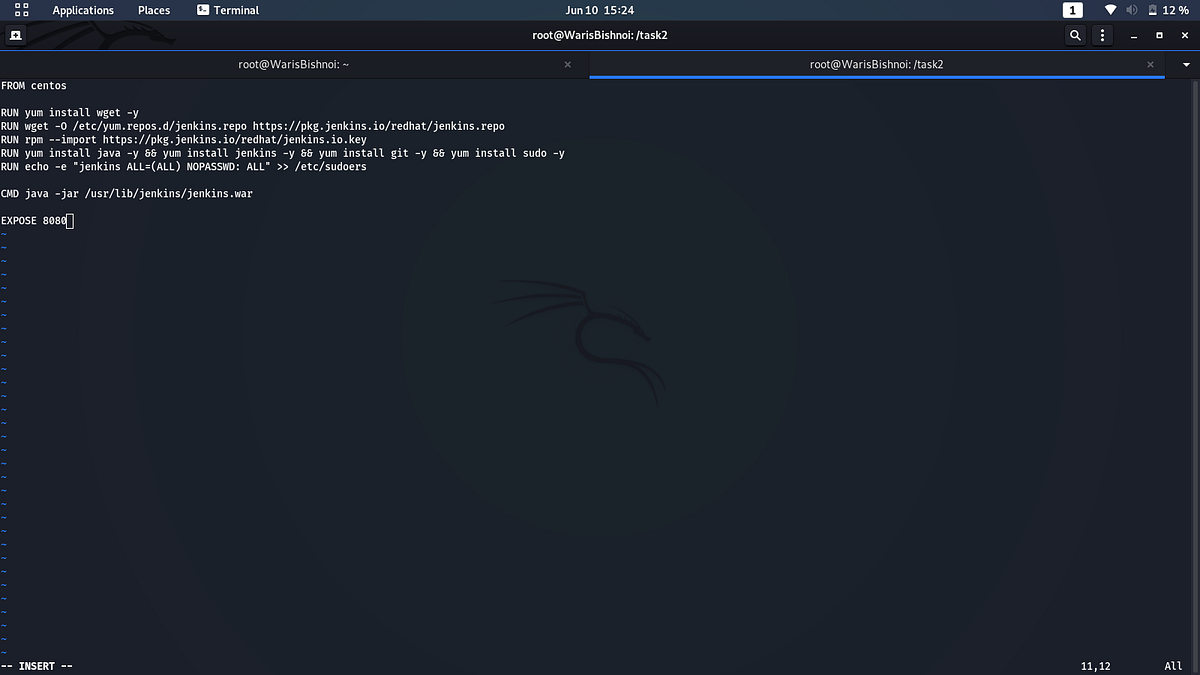 task 2. GITHUB + JENKINS+ DOCKER | by Waris Bishnoi | Medium