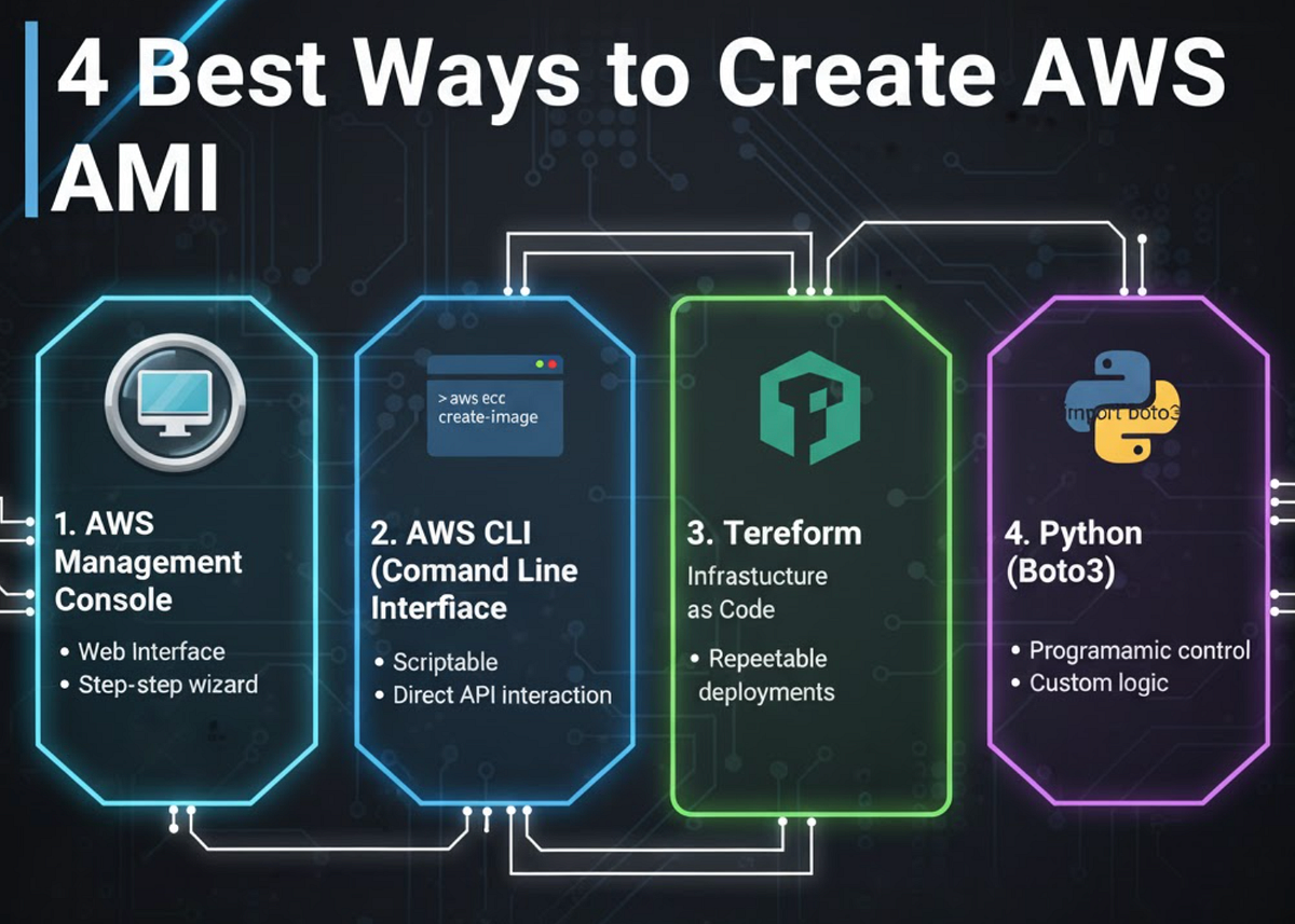 How to Create AWS AMI in 4 Ways | Towards AWS