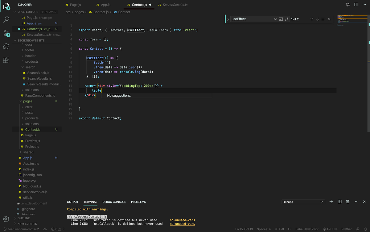 Enable emmet for JSX | React in Visual Studio Code | by Rod Antunes | Medium