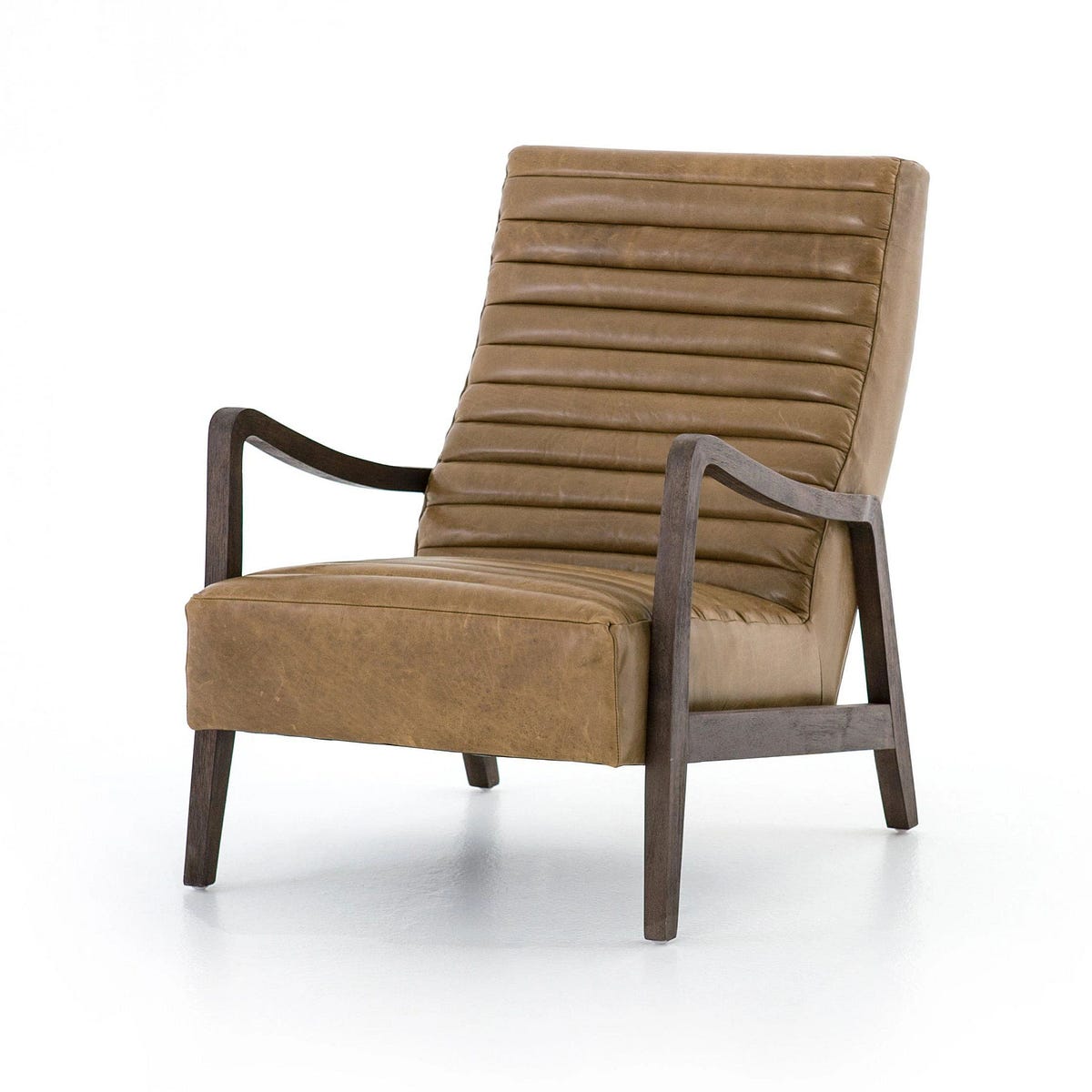 Camel Color Leather Chair for Domestic and Commercial Purposes ...