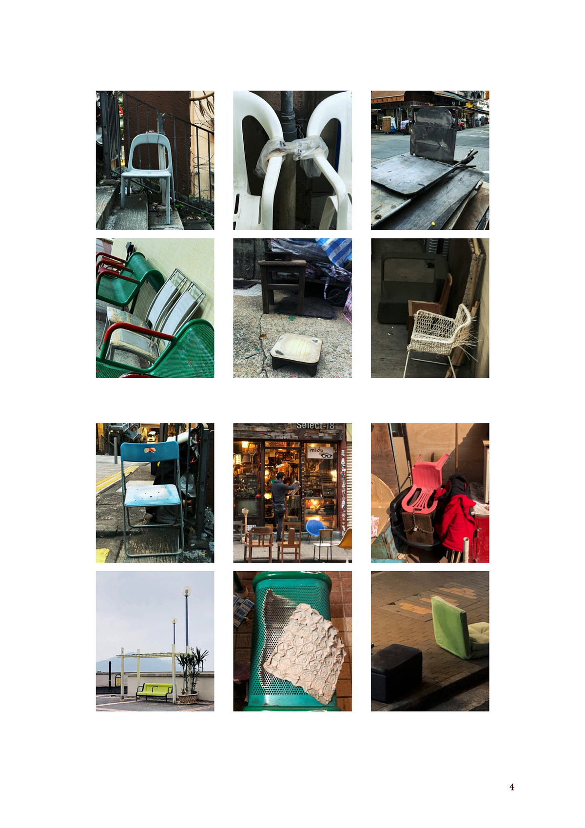 Irregular public stools. Hong Kong covers an area of more than… | by ...