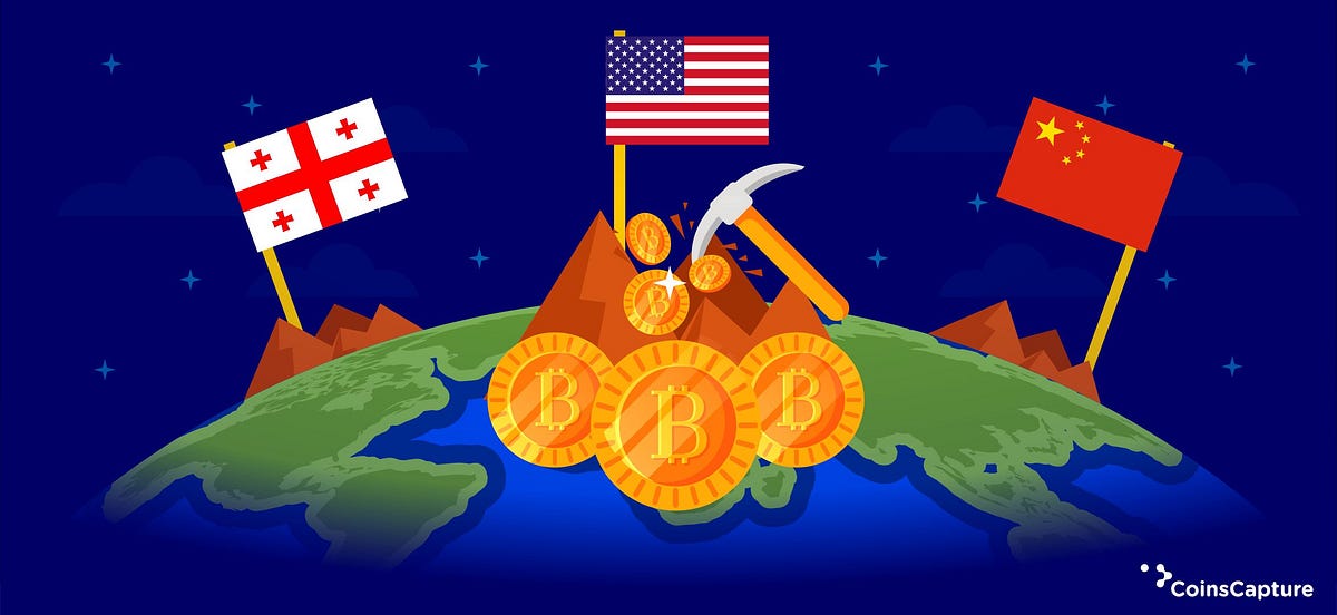 Top 3 Largest Bitcoin Mining Countries | by Coinscapture | CoinsCapture ...