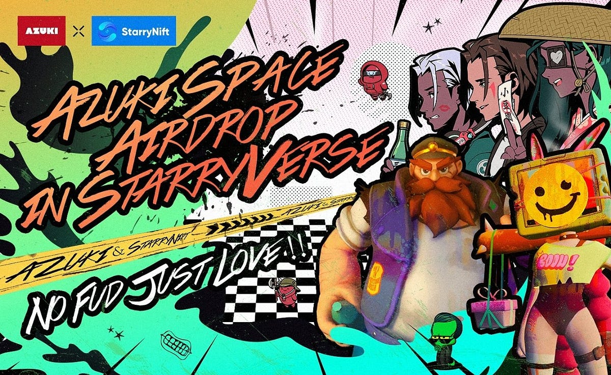 StarryNift x Azuki 3D Space Airdrop Event | by StarryNift | StarryNift ...