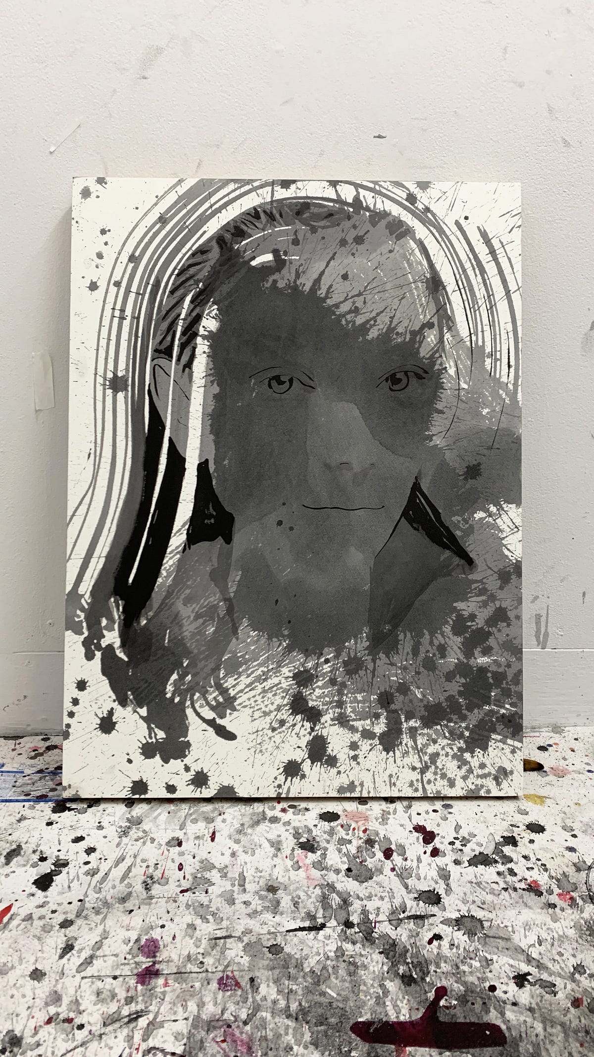 Estudio de Pintura del Artista - Bartosz Beda - Medium
