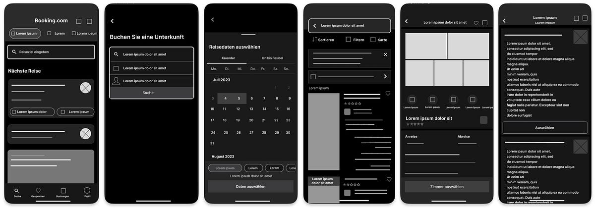 Challenge 2: Wireframing. IRONHACK UX/UI DESIGN PREWORK | by Nalani Williams | Jul, 2023 | Medium