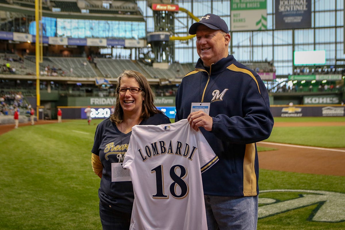 Congratulations to Brewers Community Achiever Kris Lombardi | by ...