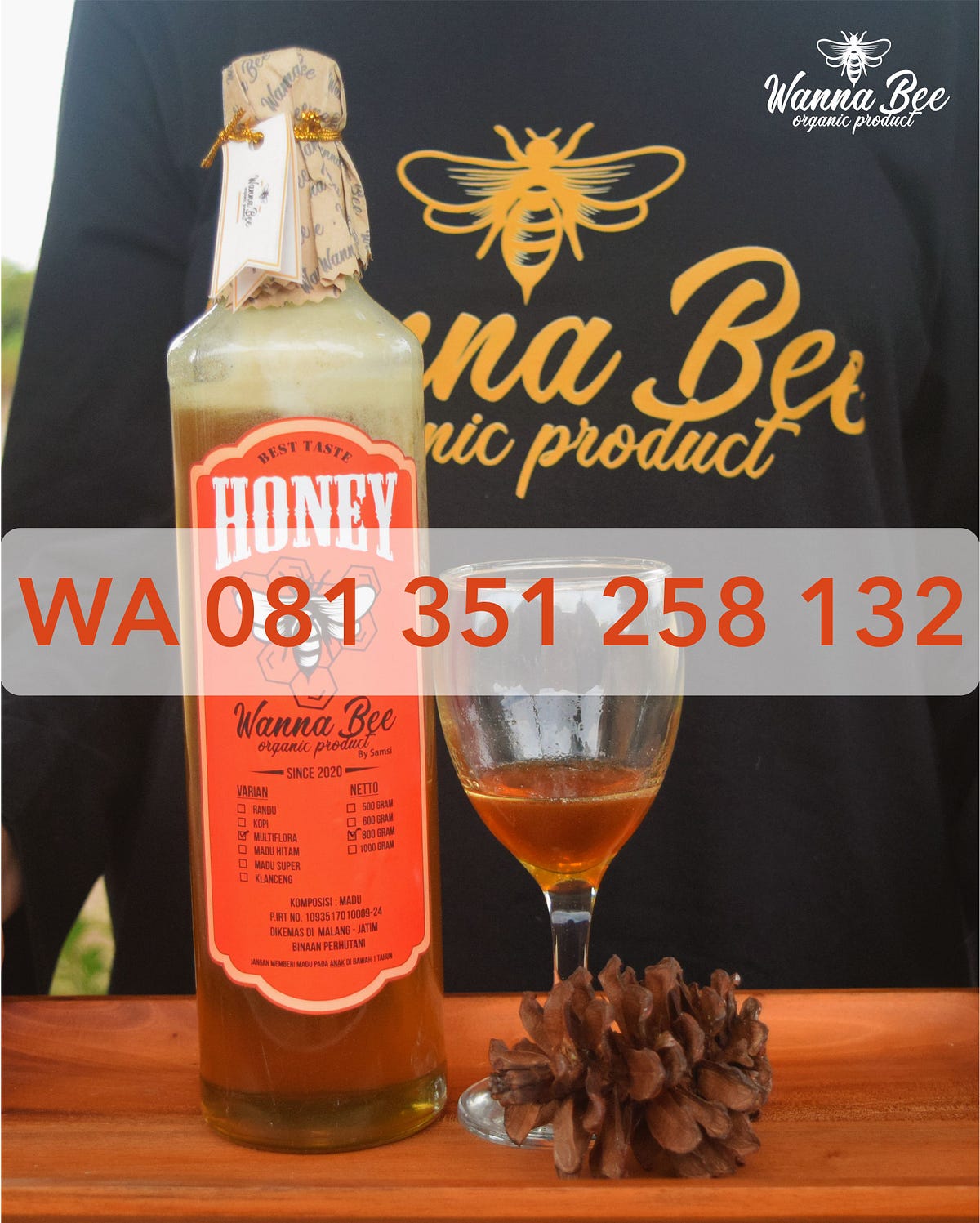TERBAIK | WA 081 351 258 132 | WANNA BEE - WannaBee - Medium