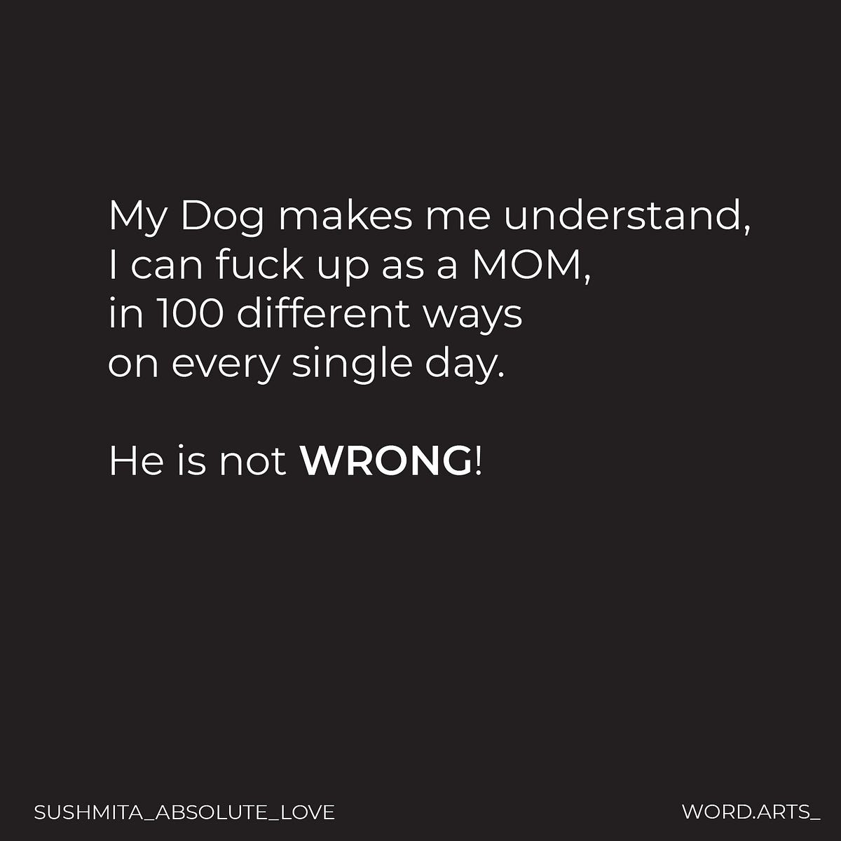 Dog Mom! - Sushmita biswas - Medium