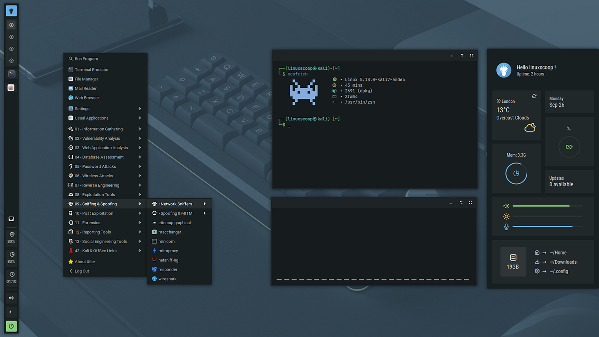 Customize Kali Linux Xfce Linuxscoop Medium
