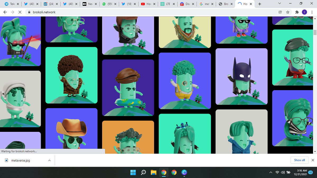 THE GREEN METAVERSE WORLD. The blockchain had gained much momentum ...