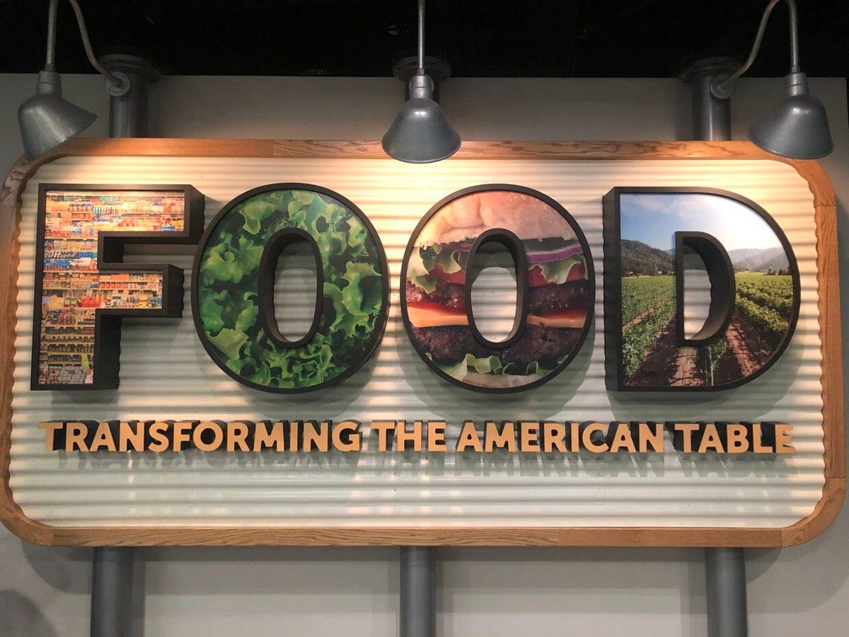 My Afternoon at the Smithsonian Food Exhibit | by Liz Sena | Medium