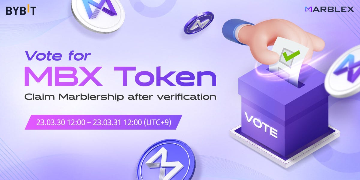 [EVENT] We need your help listing MBX Token on Bybit! | by MARBLEX | MARBLEX | Medium