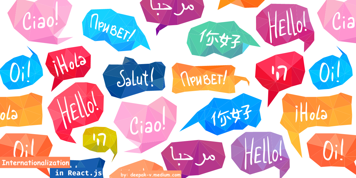 How to implement Internationalization/localization in React.js | by ...