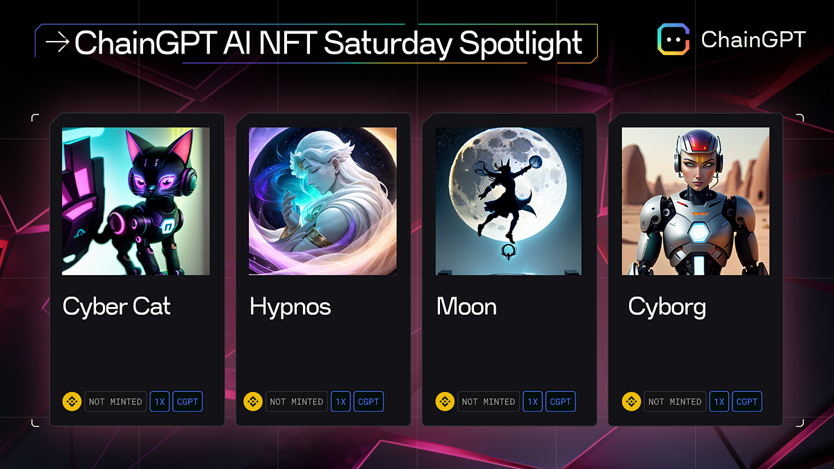 ChainGPT AI NFT Saturday Spotlight: Winners for 02.10. | by ChainGPT | Medium