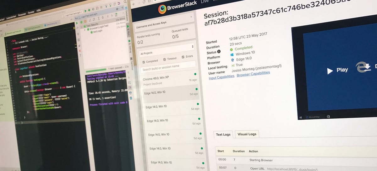 Automated Browser Testing With Laravel Dusk And Browserstack By Josias Montag Medium