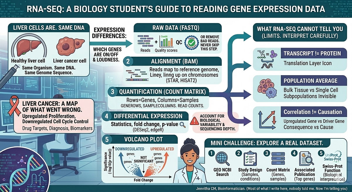 What Is RNA-Seq? A biology student’s guide to read -Gene Expression ...