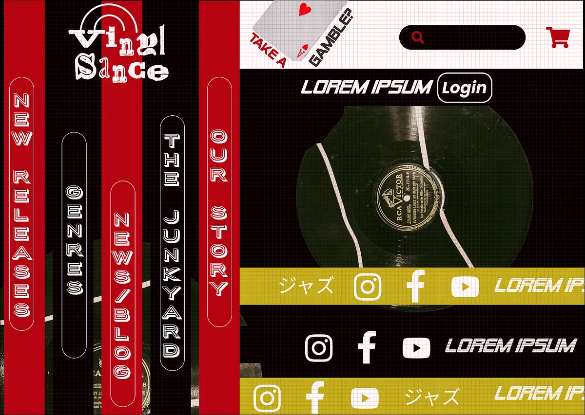 Secondary/Tertiary Pages Designs. (Changes made to all pages: Added a ...