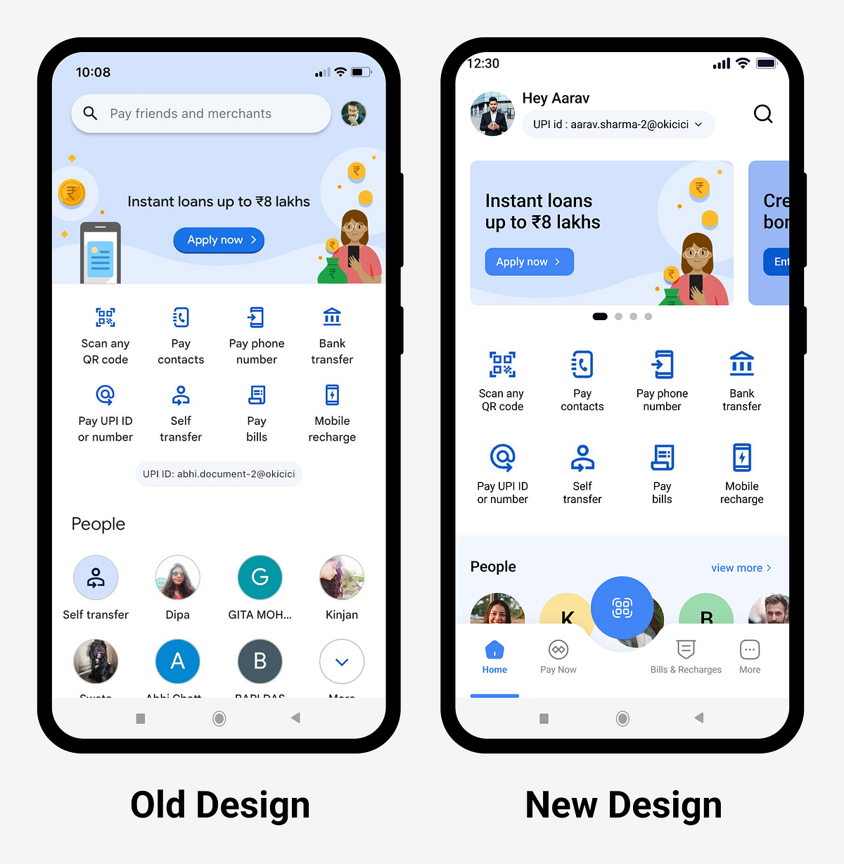 Google Pay Home Page Redesigning. Introduction | by Abhi Chatterjee ...