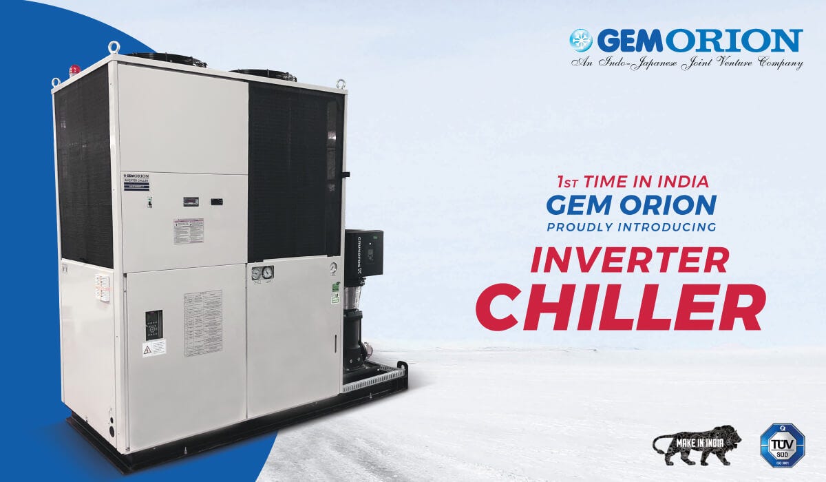 Industrial Chiller Manufacturers - GEM ORION - Medium