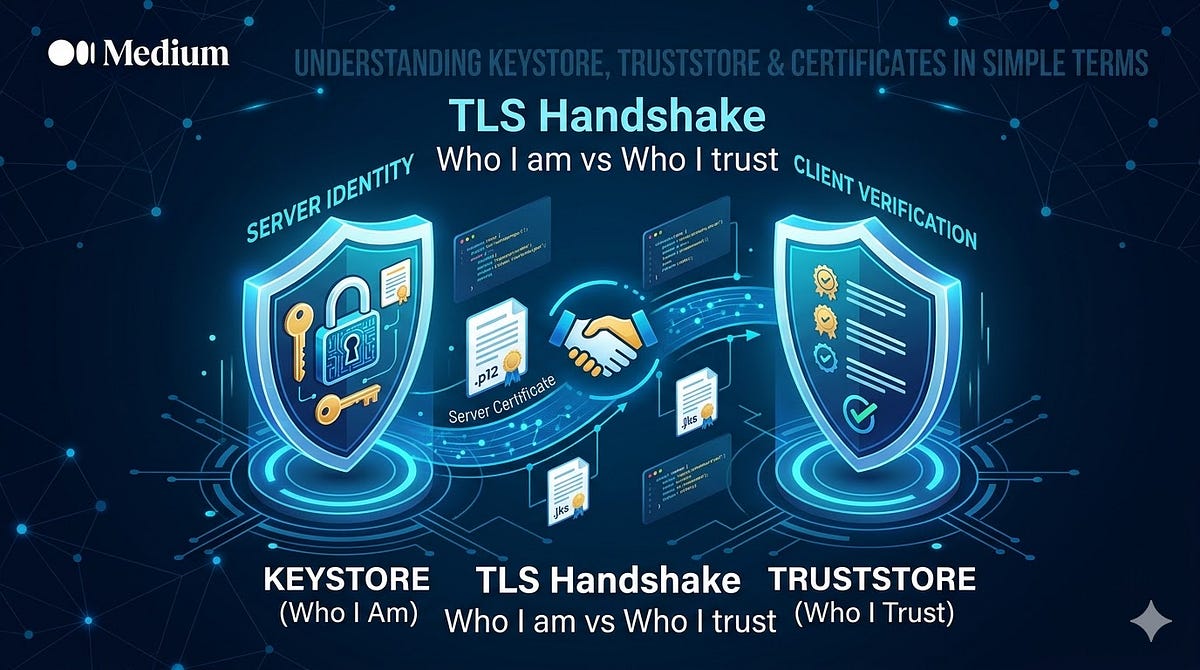 Understanding Keystore, Truststore & Certificates in Simple Terms | by ...