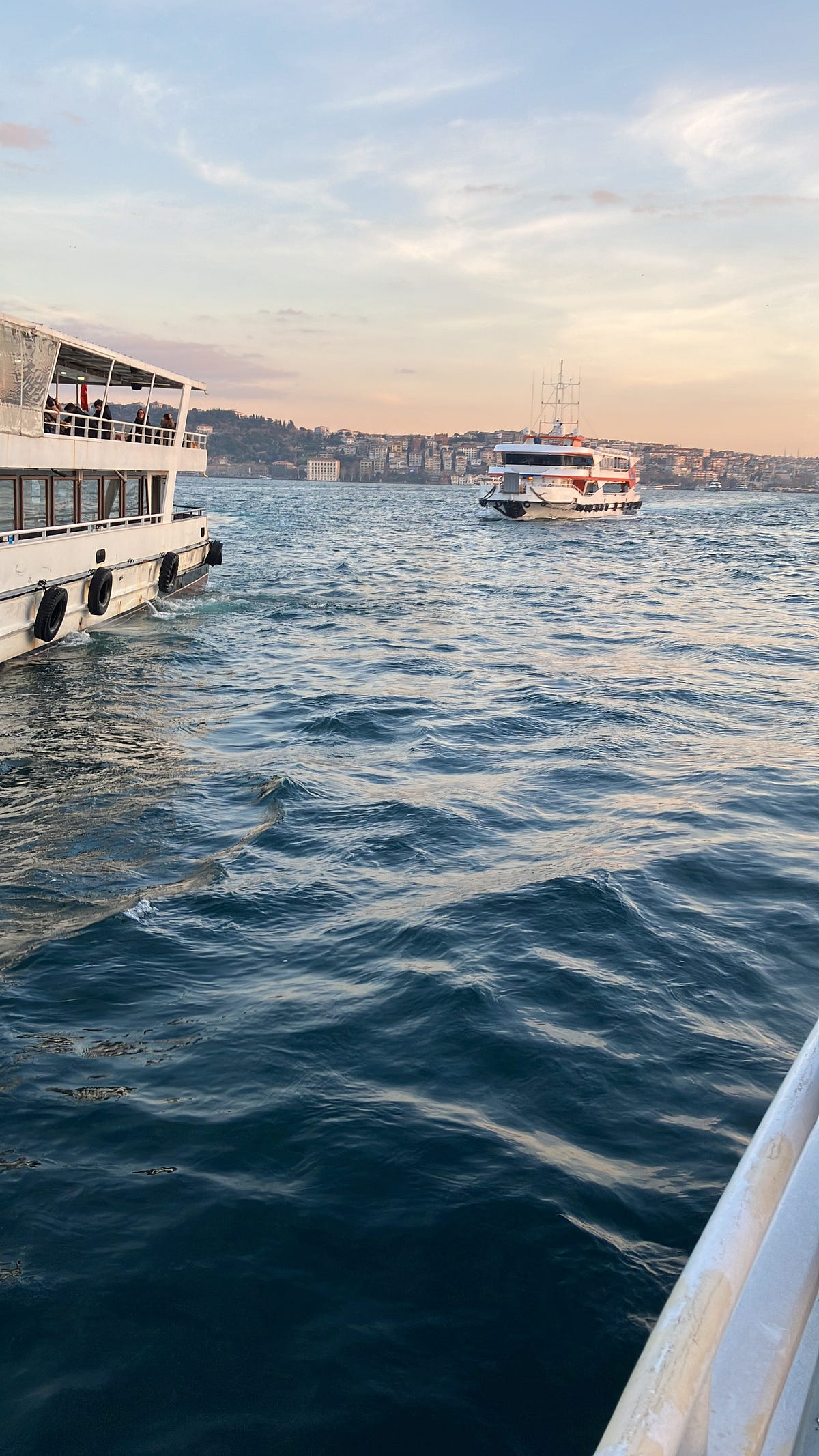While Saying Goodbye to Istanbul. It is a story about time and space ...