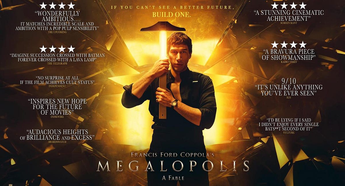 Megalopolis (2024). Can I draw your attention to one of the… | by ...