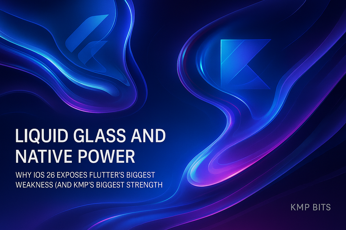 🚨 iOS 26’s Liquid Glass Is a Game-Changer for Kotlin Multiplatform — And a Wake-Up Call for ...