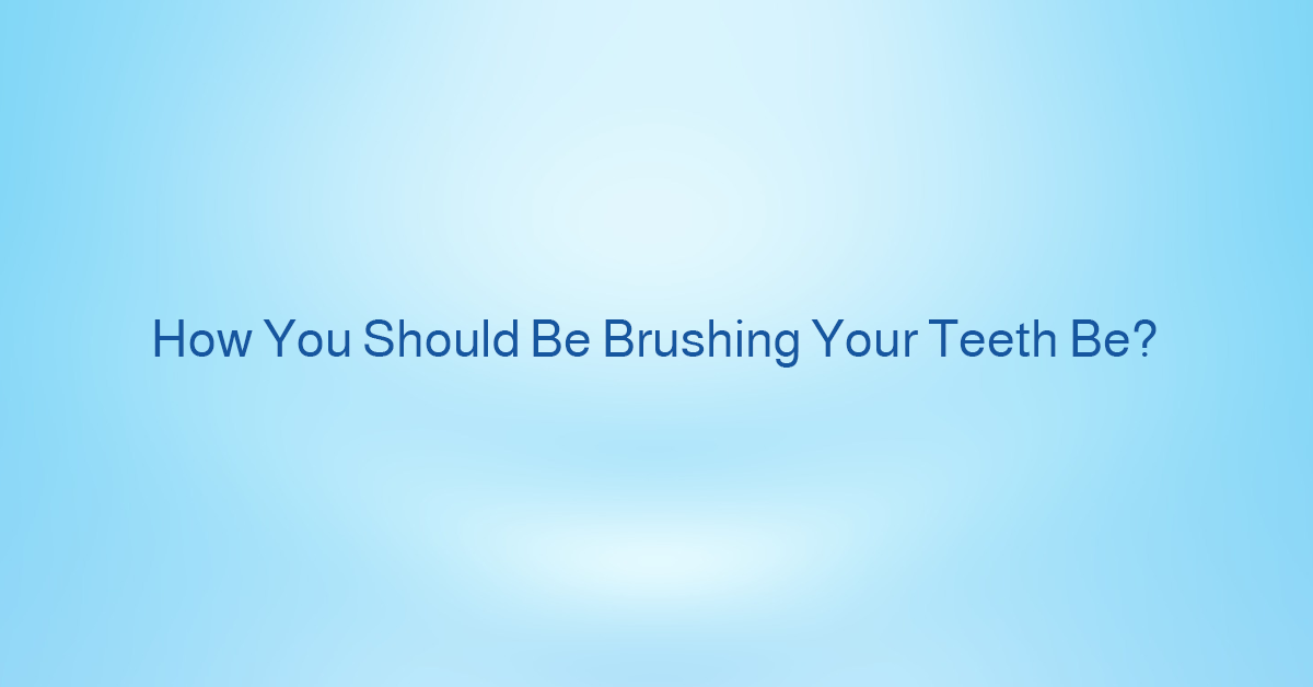 How Should The Correct Tooth Brushing Be? | by Kayşehir dental clinic ...