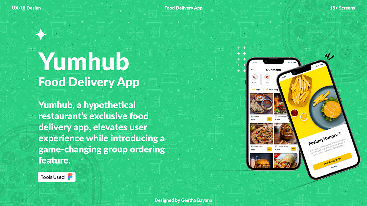 UX Case Study: Designing A Food Delivery App With Group Order | by ...