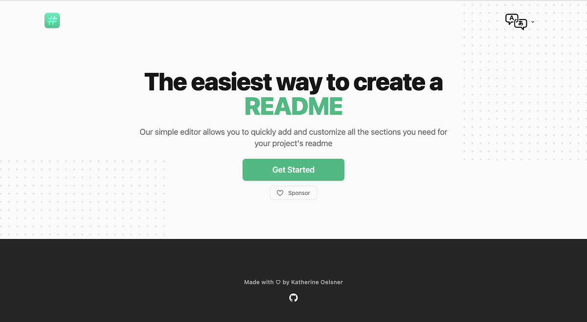 Readme.so: The easiest way to create a README | by Simranjot Kaur | React Academy | Medium