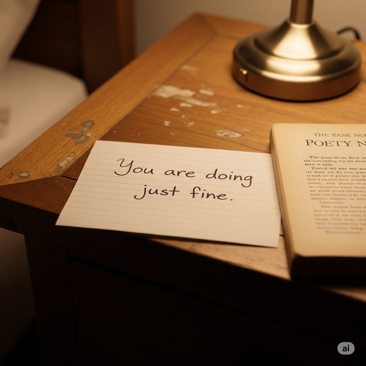 You Are Doing Just Fine. A midnight conversation | by Aditi🌼 | Jun ...
