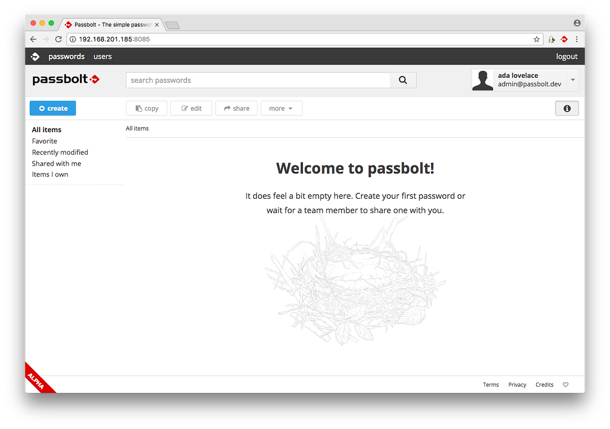 Passbolt v1 on CentOS 7 with NGINX / PHP7-FPM / MariaDB from scratch | by Kevin Muller | Medium