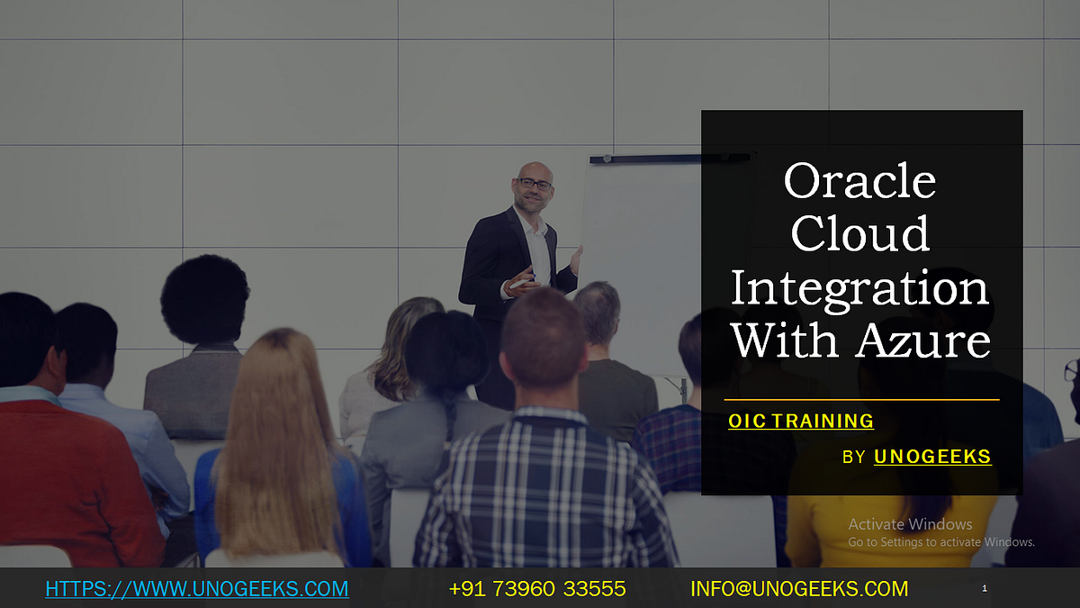 Oracle Cloud Integration With Azure | by Techtutorsti | Medium