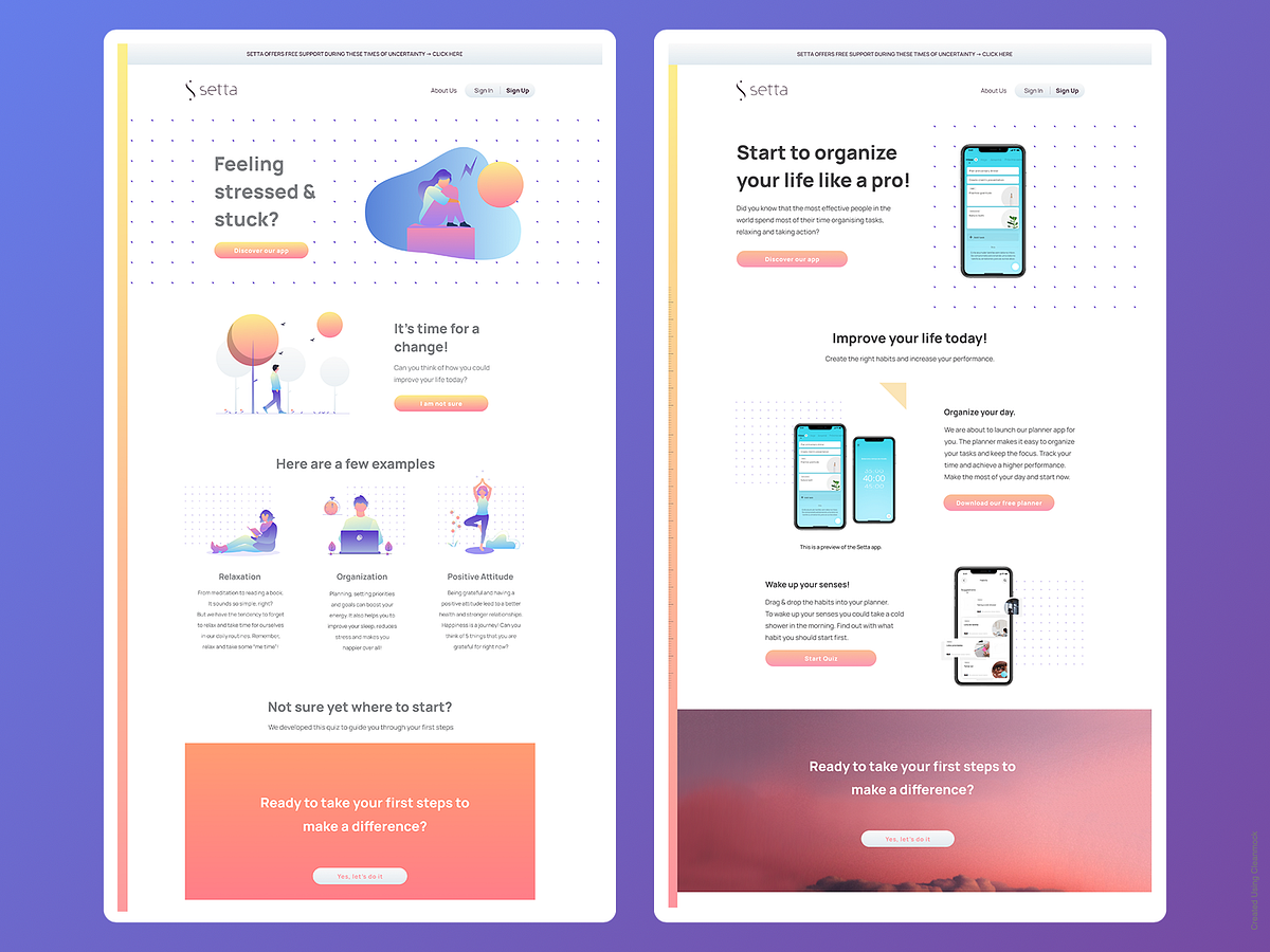 Feeling stressed & stuck?. User Case Study — 10 days, 2 UX/UI… | by ...