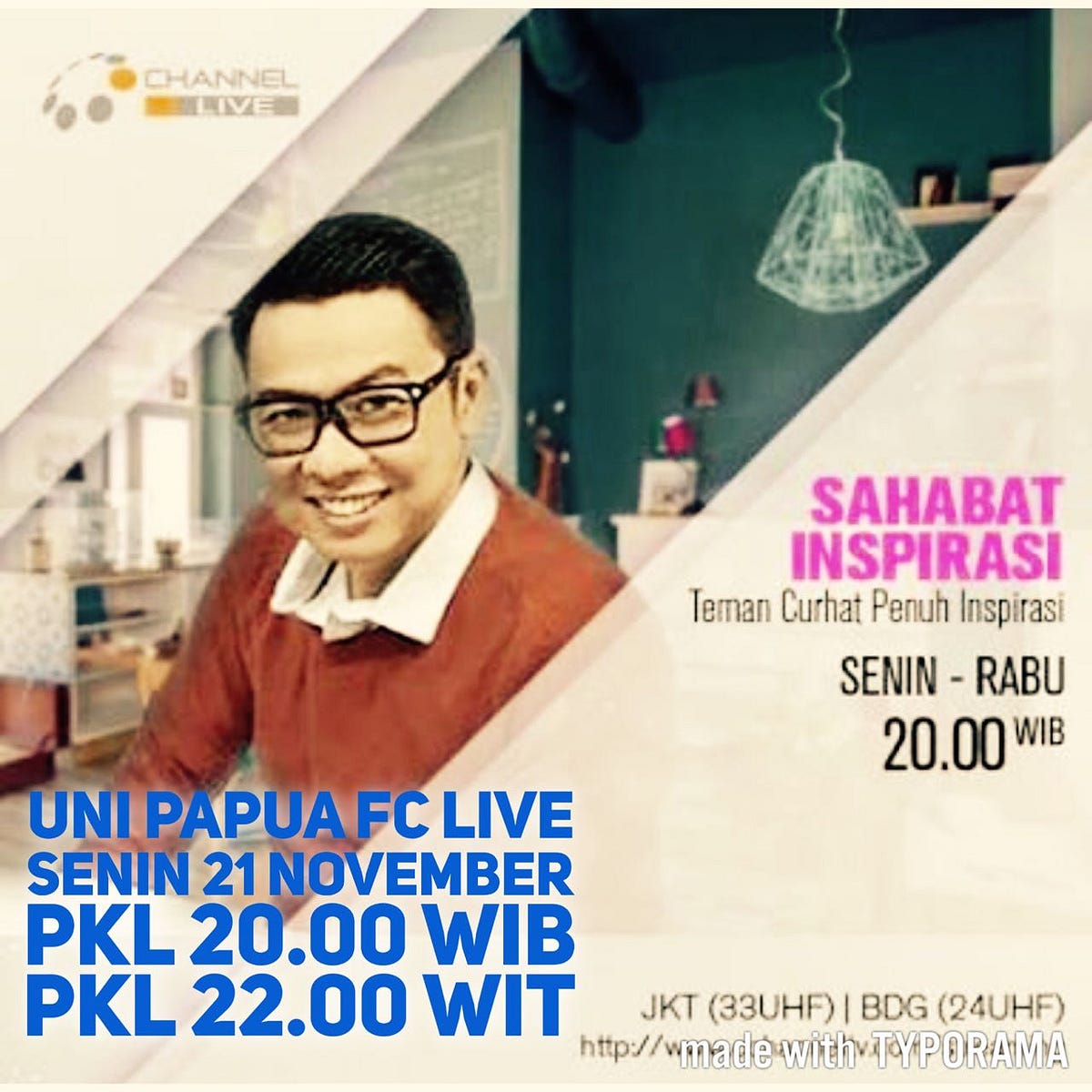 Uni Papua FC — Sepakbola Sosial di Indonesia bersama CEO Bapak Harry Widjaja LIVE di Sahabat ...