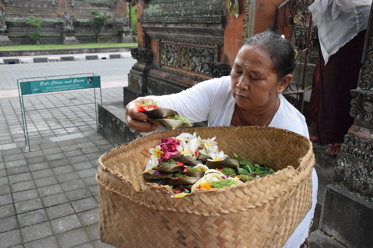 morning ritual in bali. travel | by Ning Yuan | Medium
