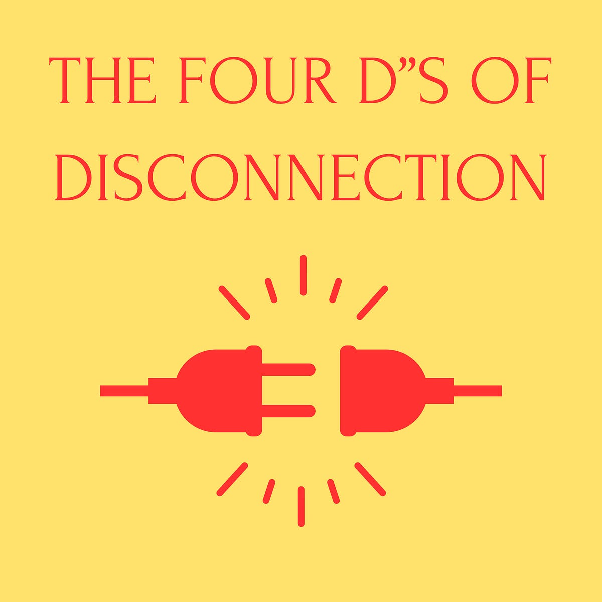 THE FOUR D’S OF DISCONNECTION. D no 1. DIAGNOSIS | by Ispeakcompassion ...