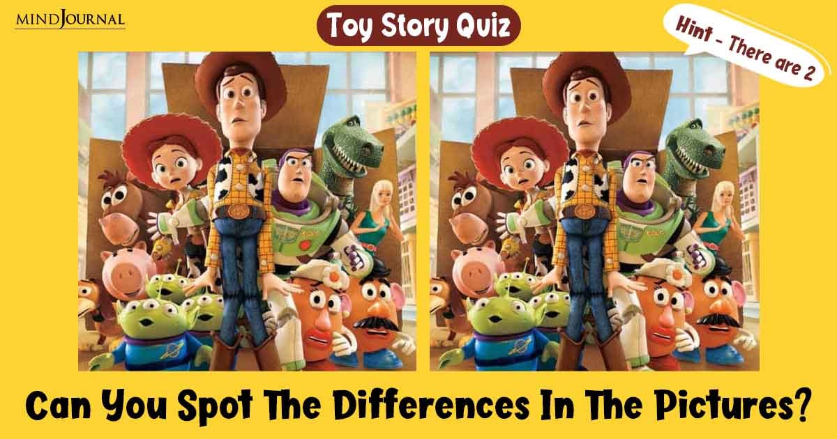 Toy Story Quiz: Can You Spot The Differences Between Two Pictures Of ...
