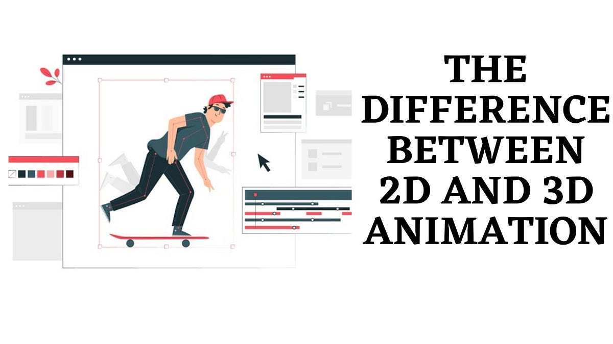 The difference between 2D and 3D animation | by Joe Root | Medium
