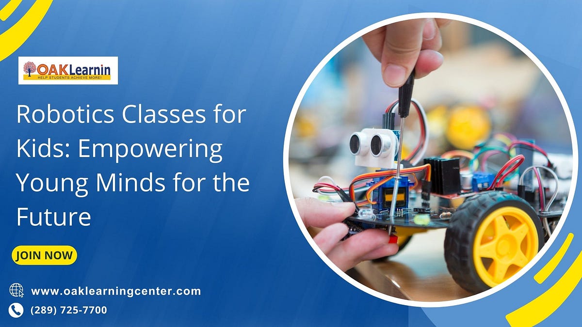Robotics Classes for Kids: Empowering Young Minds for the Future | by ...