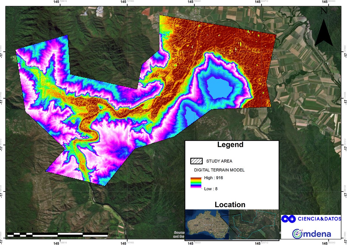 How To Build An Elevation Map For Forest Cover. | by Gabriel Garcia ...