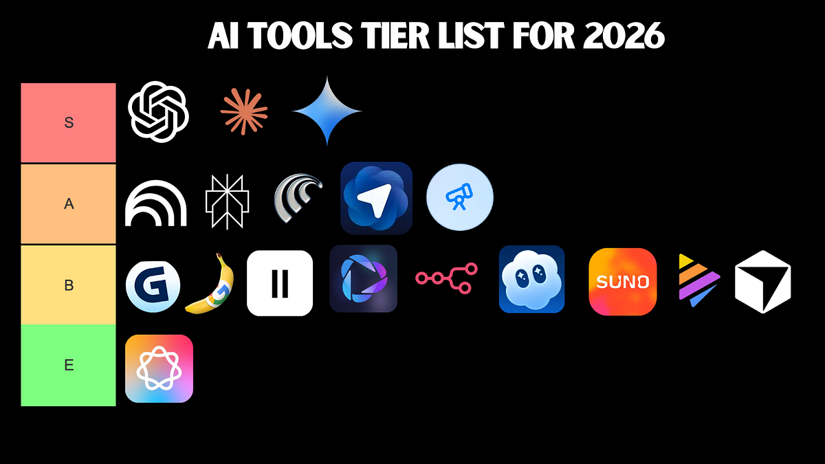 The Best AI Tools for 2026. If you’re going to learn a new AI tool ...