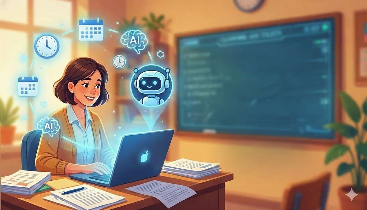 How Teachers Can Save Valuable Hours With AI | by Dr. Susanta Mitra ...