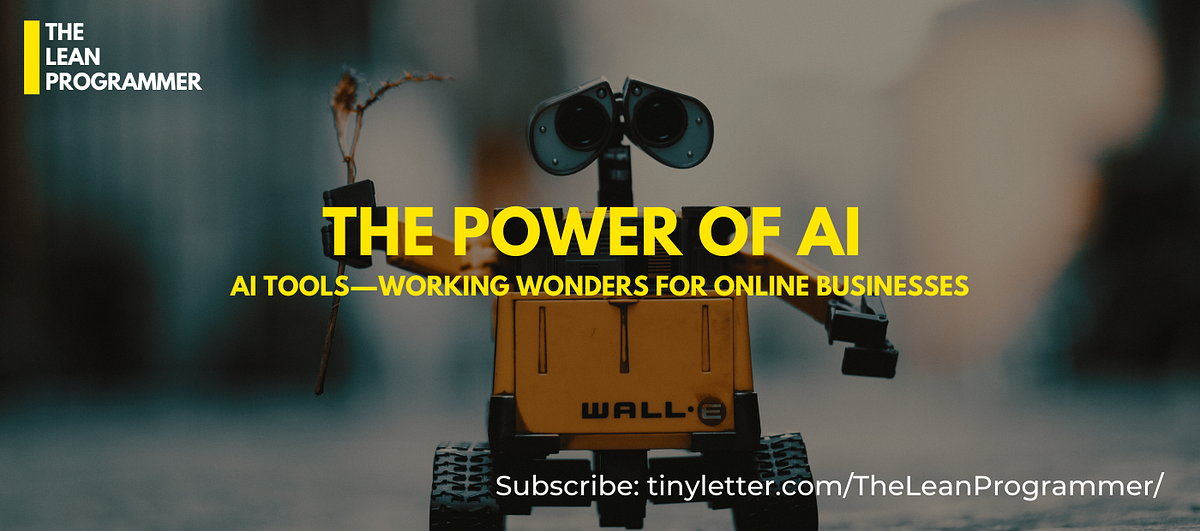 The Power Of Artificial Intelligence | by Emily Daniel ...