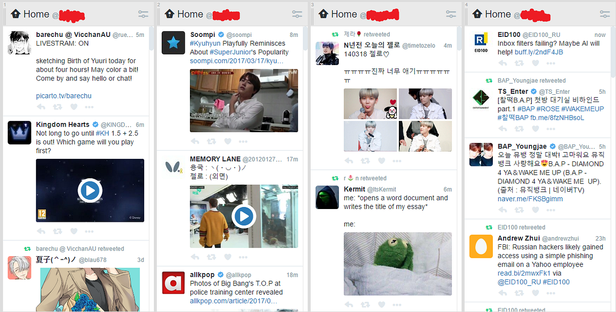 Twitter + Columns = TweetDeck. I am sure most of us have heard of… | by Phyllis Li | Medium