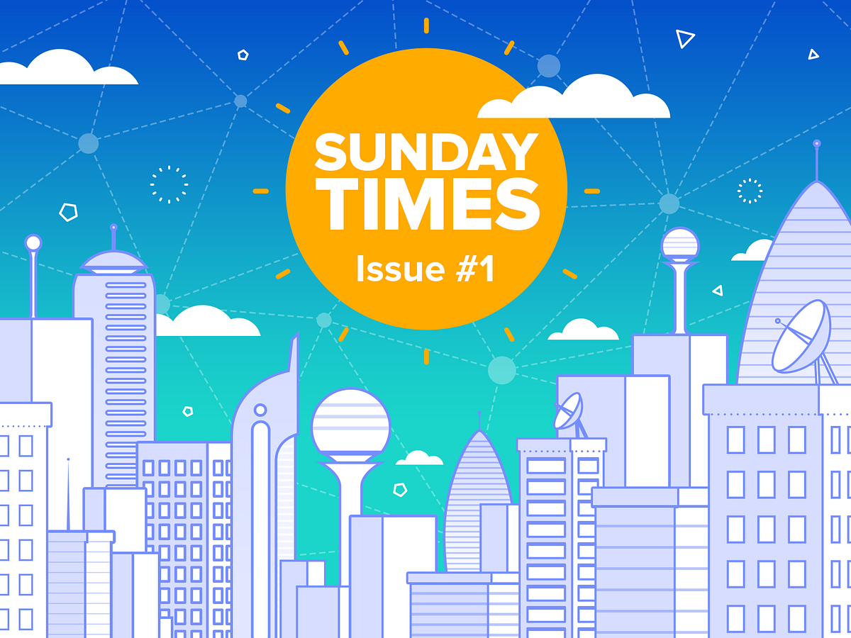 Sunday TIMEs Issue #1. Not everyone has an opportunity to… | by Chrono ...