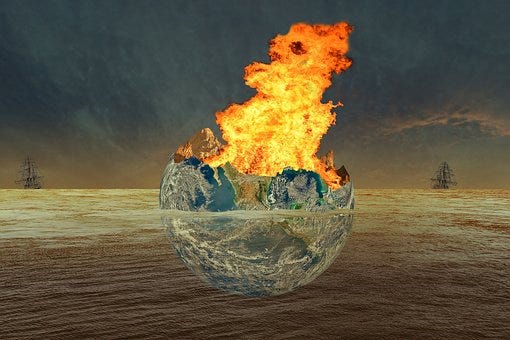 World On Fire!. Unprecedented advancement starts with a… | by Greg ...