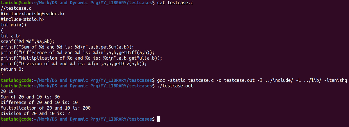 Creating C/C++ library for Linux. In this blog, I will demonstrate ...