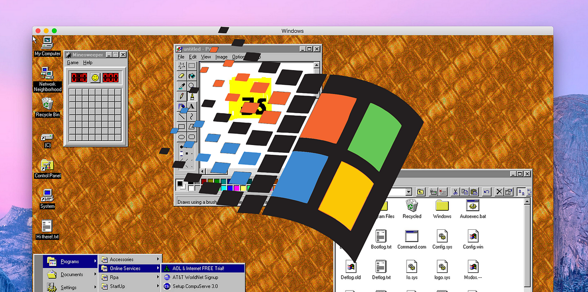 Windows 95 is back. 2018 is saved. | by Product Hunt | Product Hunt