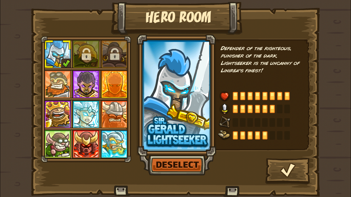 Kingdom Rush — Hero Room. #1: Sir Gerald Light-seeker | by Isaac London ...